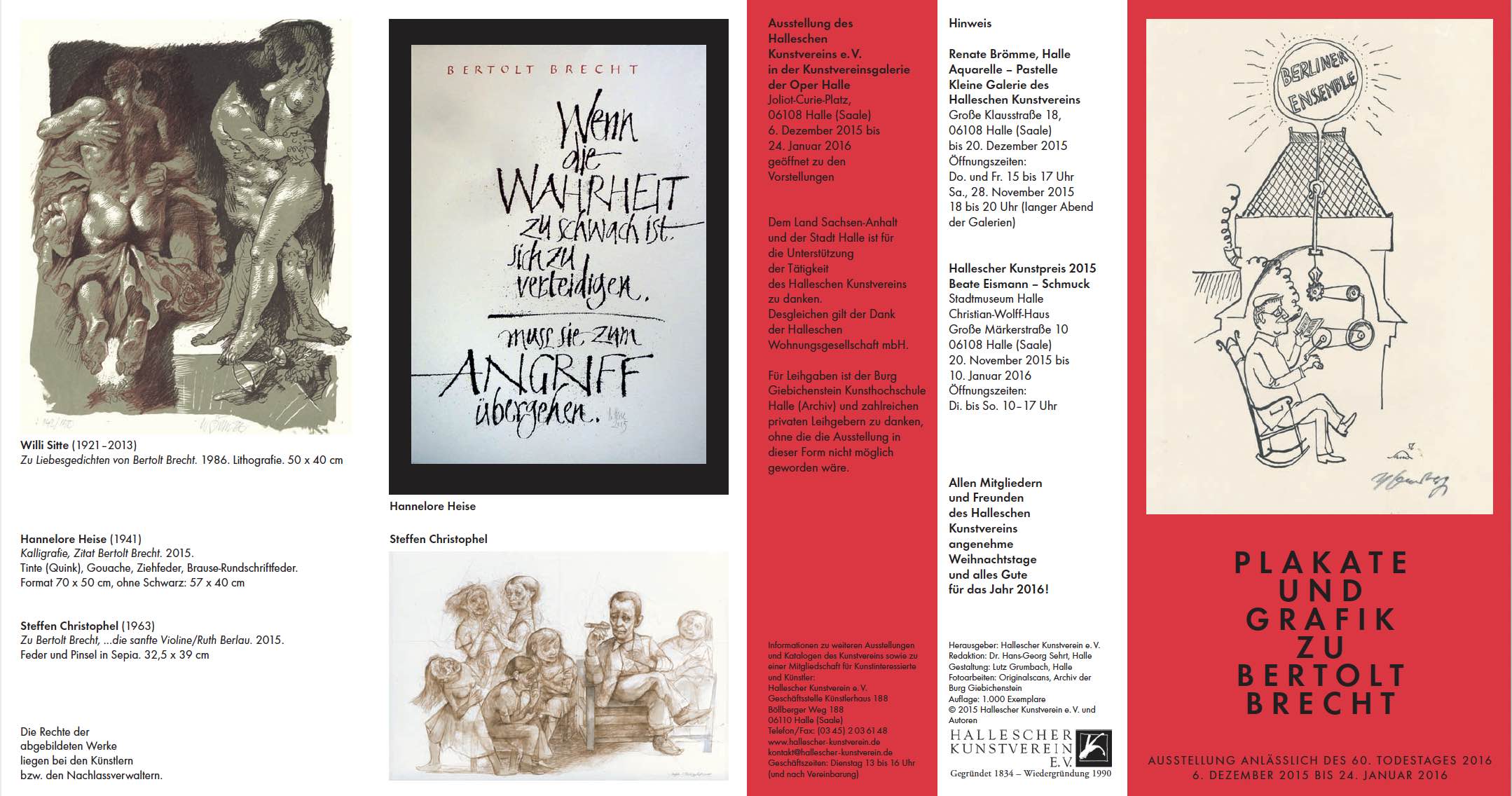 2015 zu Brecht - Hallescher Kunstverein e. V.